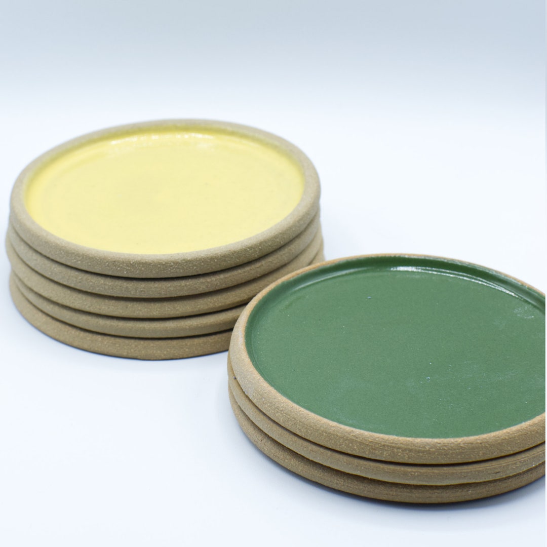 Small or Petite Coasters | Small Plates | Petite Plate | Snack Plates ...