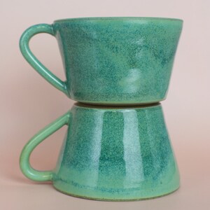 Mottled Jade | Coffee Cup | Latte Cup | Minimalist Design | Holiday ...