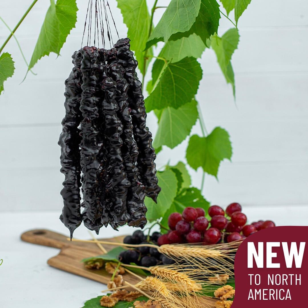 CHELLA Grape Churchkhela Authentic 3000 YEAR OLD Handmade Healthy Fruit ...