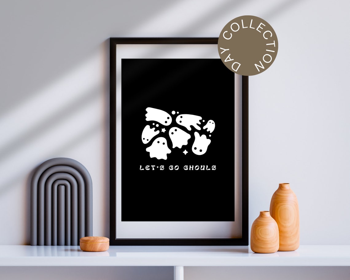 Let's Go Ghouls Spooktacular Halloween Digital Print: Hauntingly ...