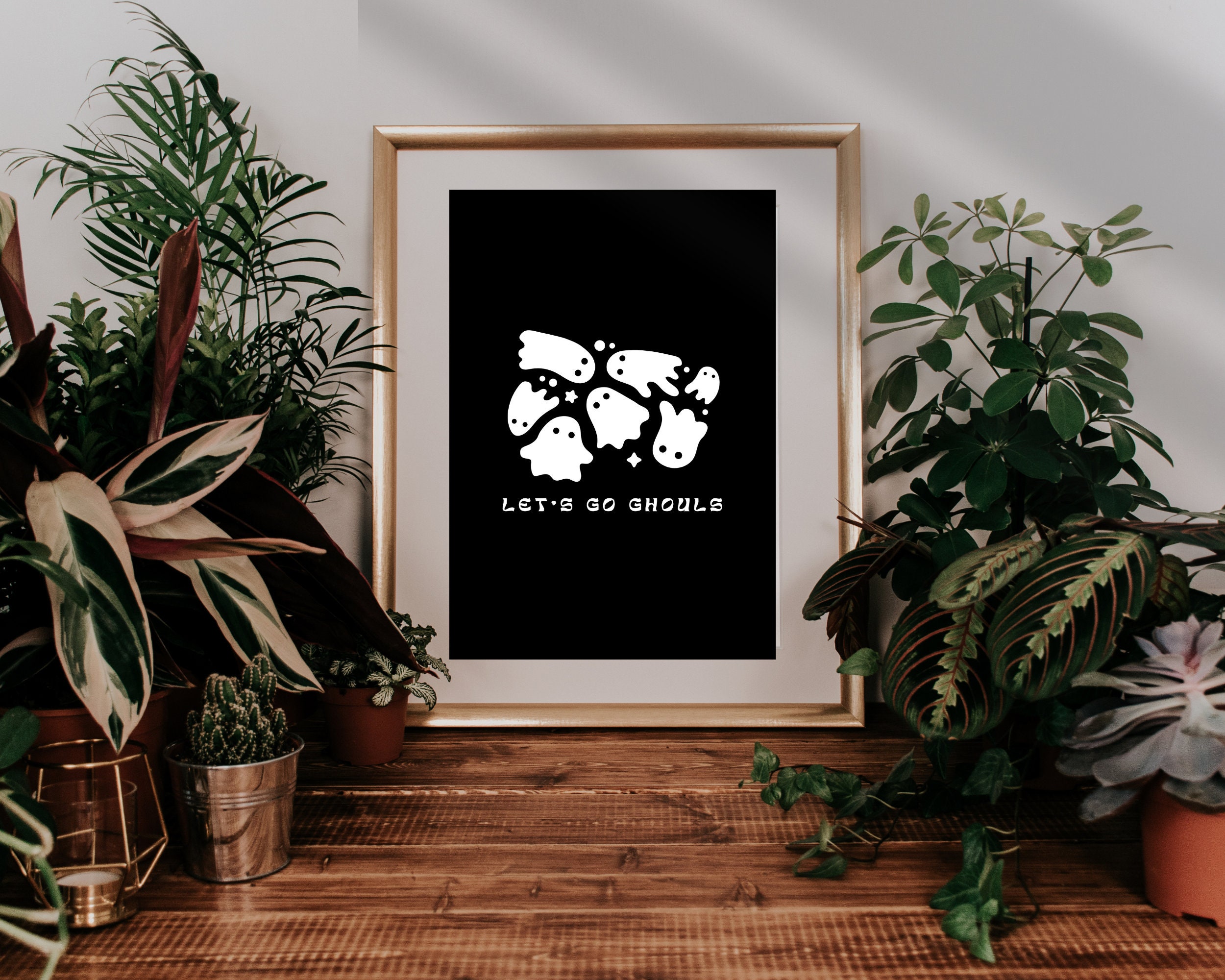 Let's Go Ghouls Spooktacular Halloween Digital Print: Hauntingly ...