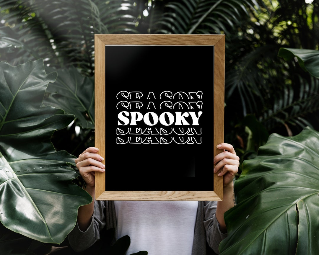 Spooktacular Halloween Digital Print: Ghost Friends Hauntingly ...