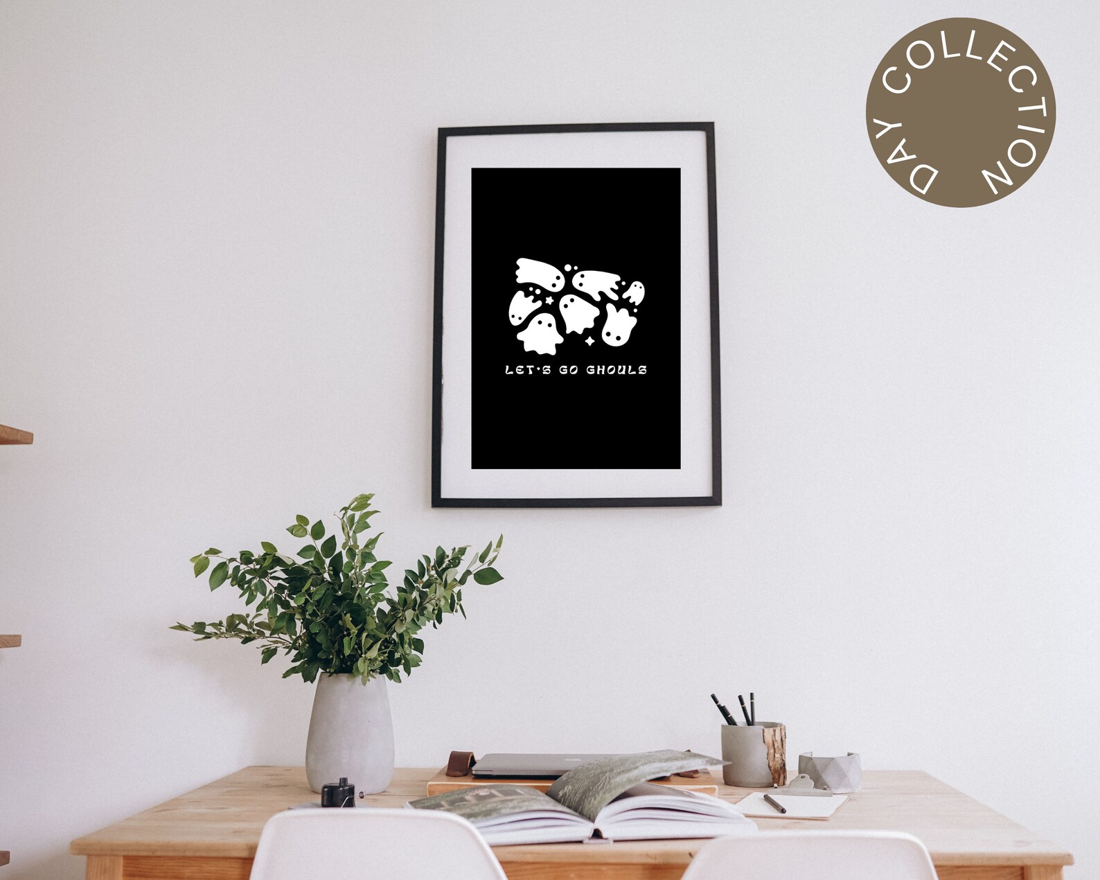 Let's Go Ghouls Spooktacular Halloween Digital Print: Hauntingly ...