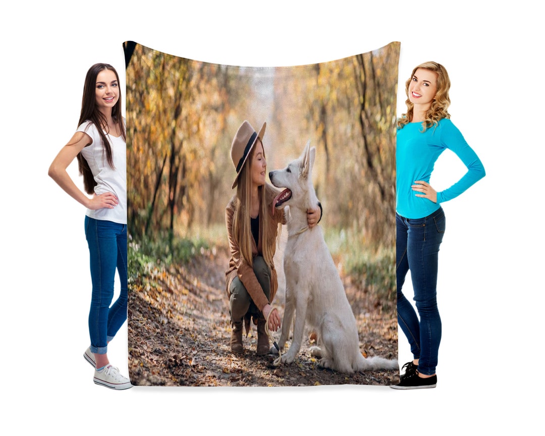 Custom Photo Blanket, Picture Blanket Personalized, Photo Blanket ...