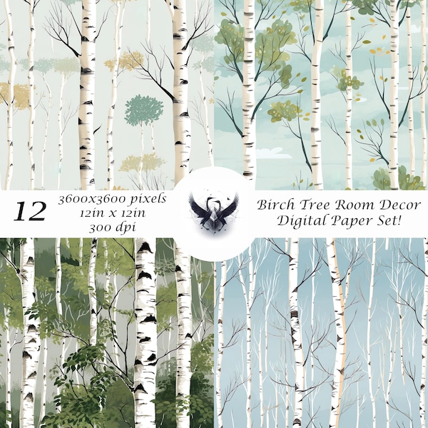 Birch Tree Decor - Etsy