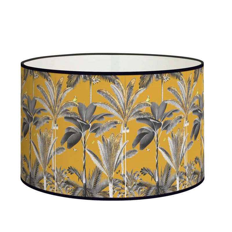 Yellow Lampshade - Etsy