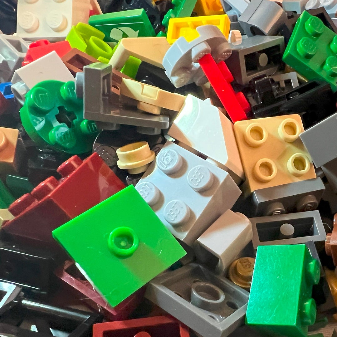 1/2 Lb of Hand-picked Small Lego Parts, All Types and Colors Used Legos ...