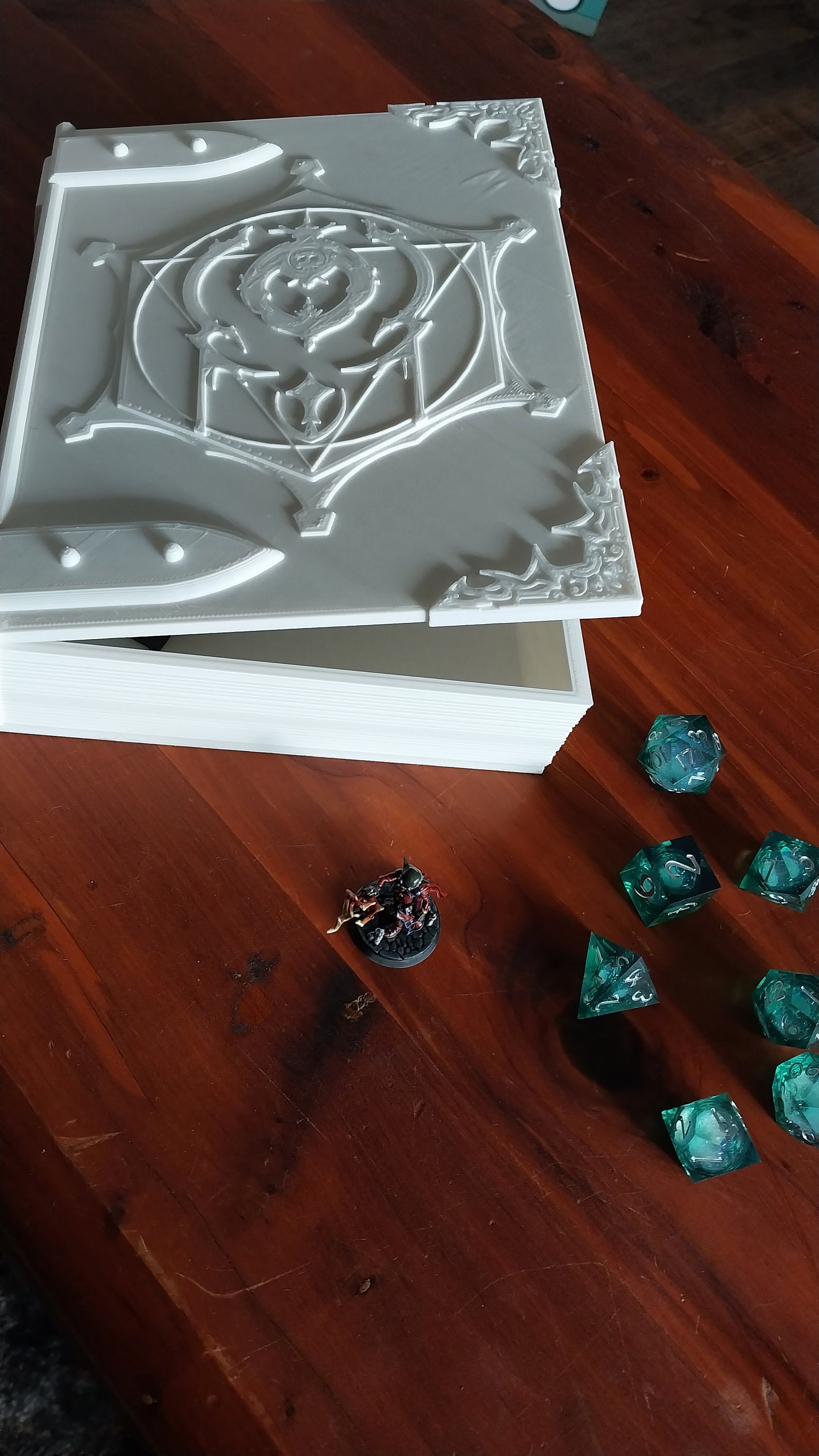 D&D Dice Box - Wizards Spell Book .stl - Etsy
