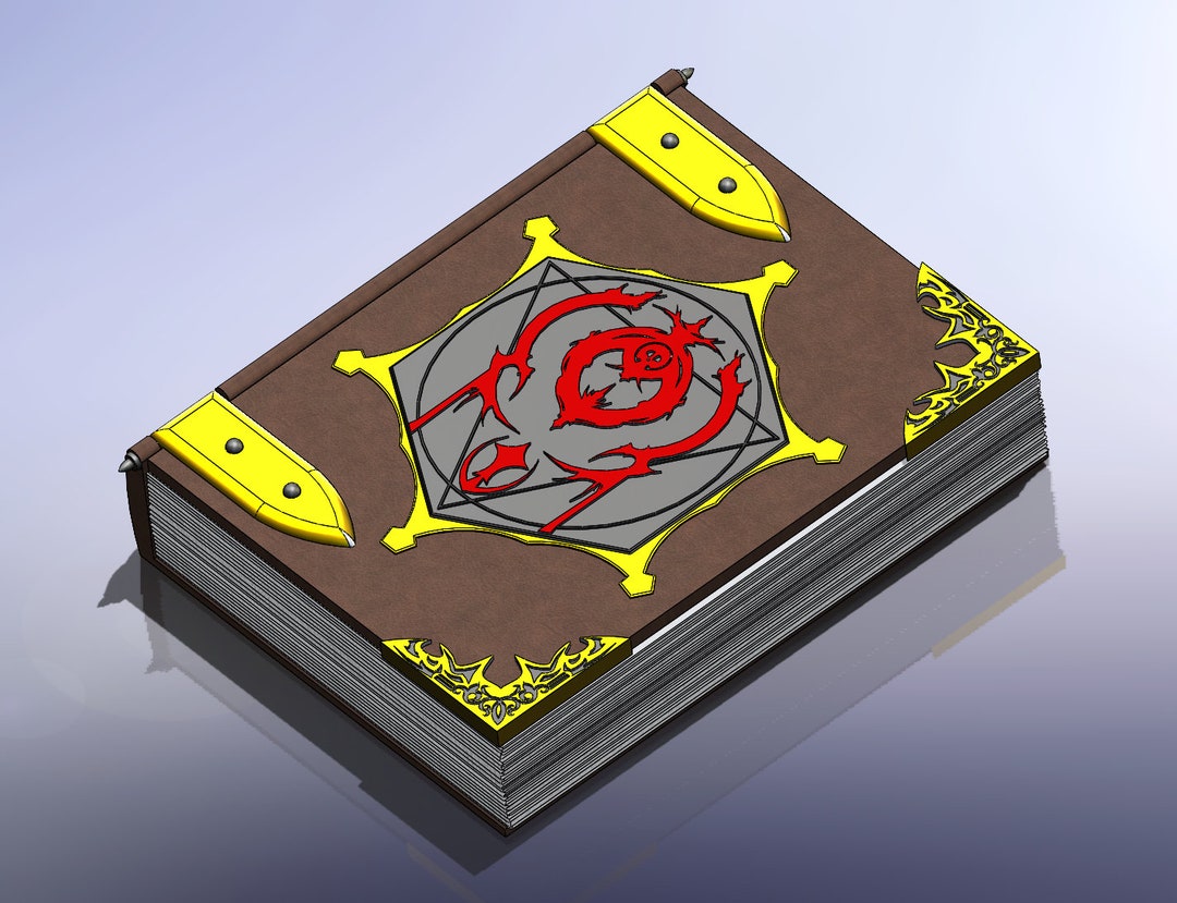D&D Dice Box - Wizards Spell Book .stl - Etsy
