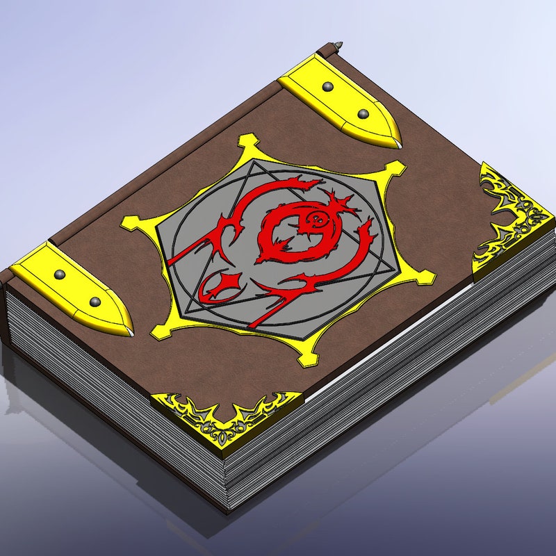 Book Stl File - Etsy