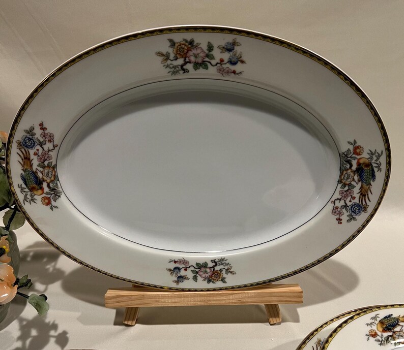Vintage Noritake Datonia Dinnerware Platter and Plates M Backstamp ...