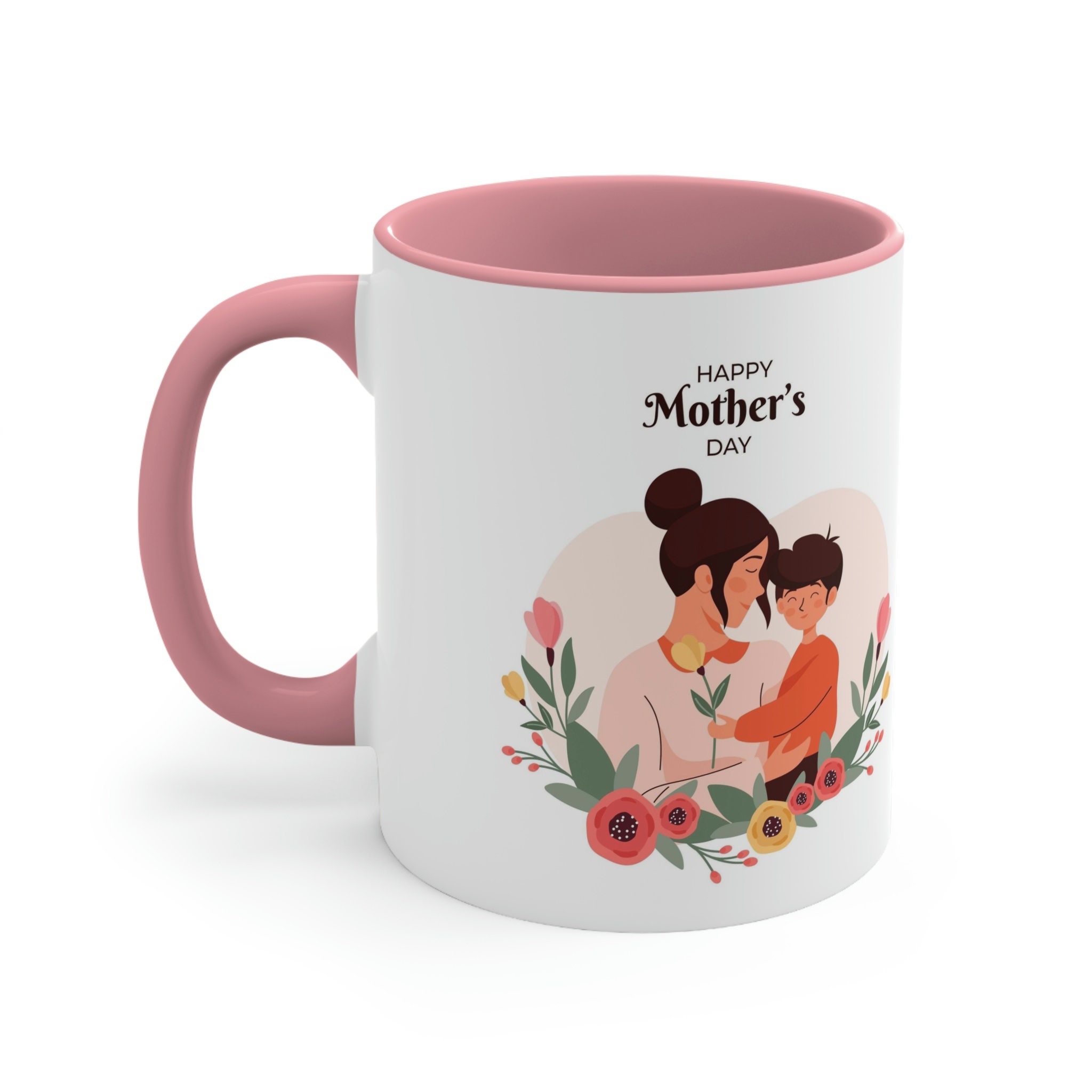 Happy Mother's Day Coffee Mug Mother and Son - Etsy