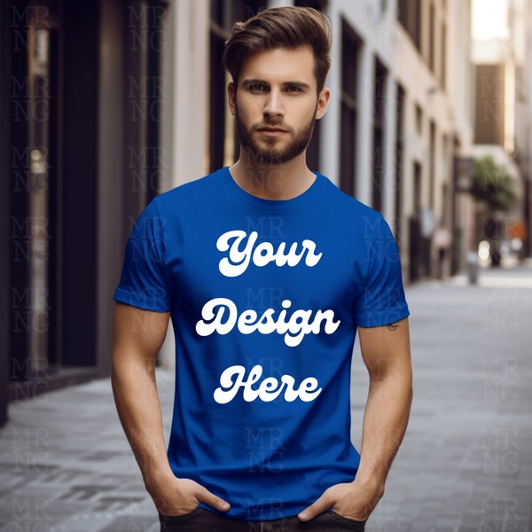 Gildan 5000 Video Mockup - Etsy