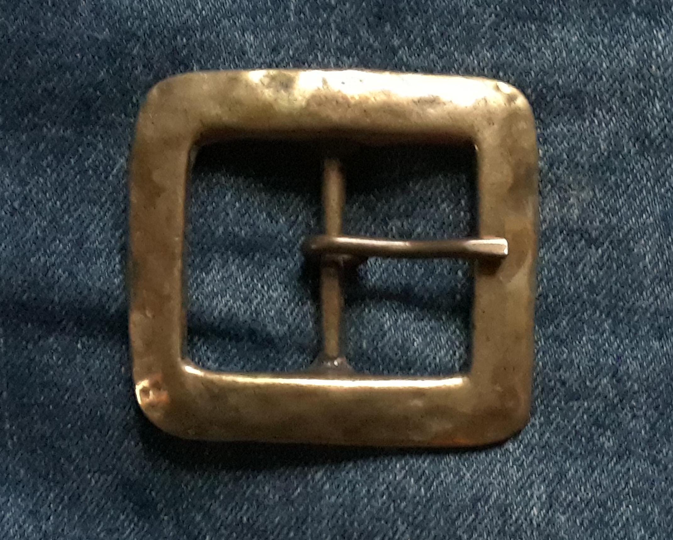 Brass Large Vintage Rare Buckle - Etsy