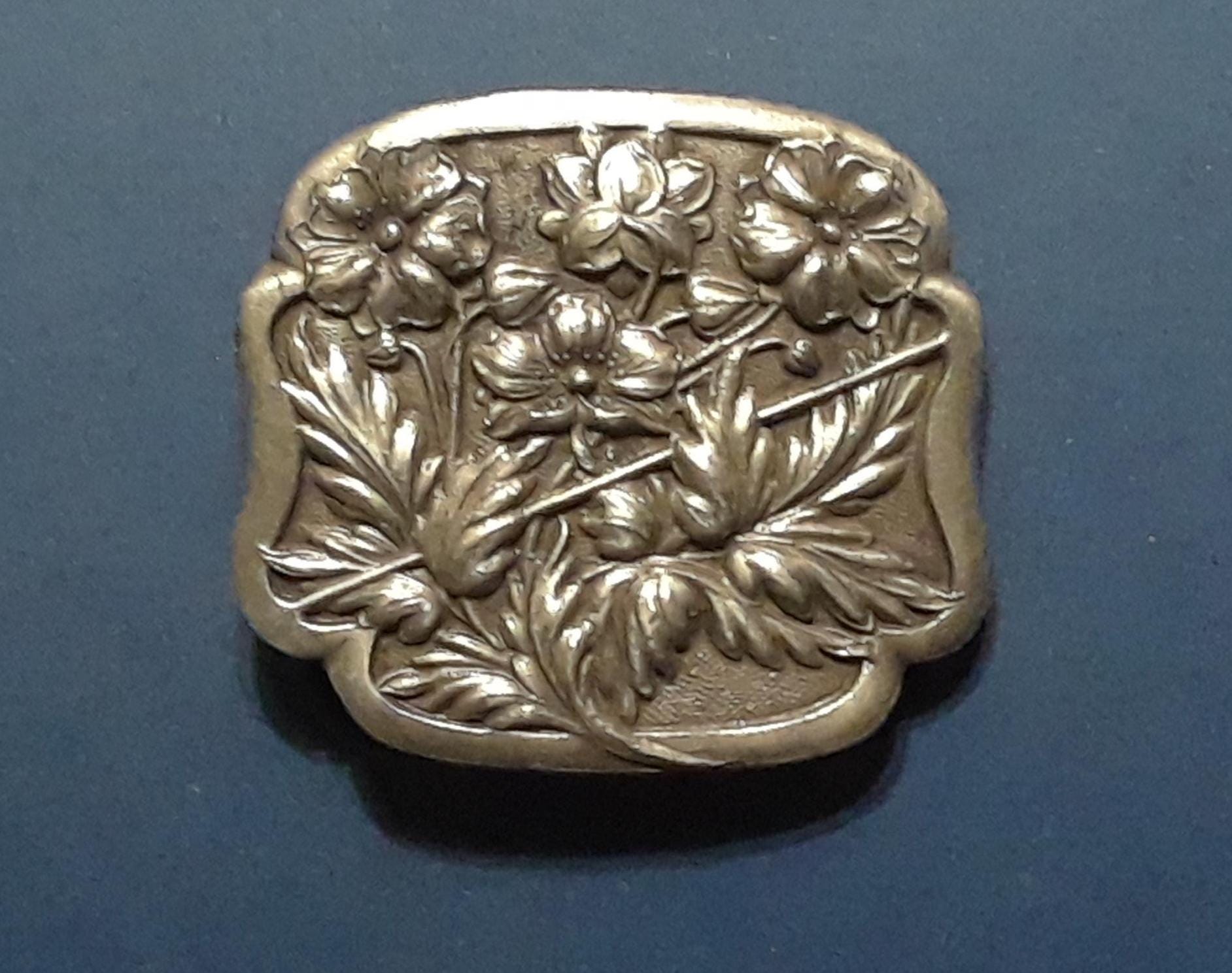 Victorian Flower Vintage Buckle - Etsy