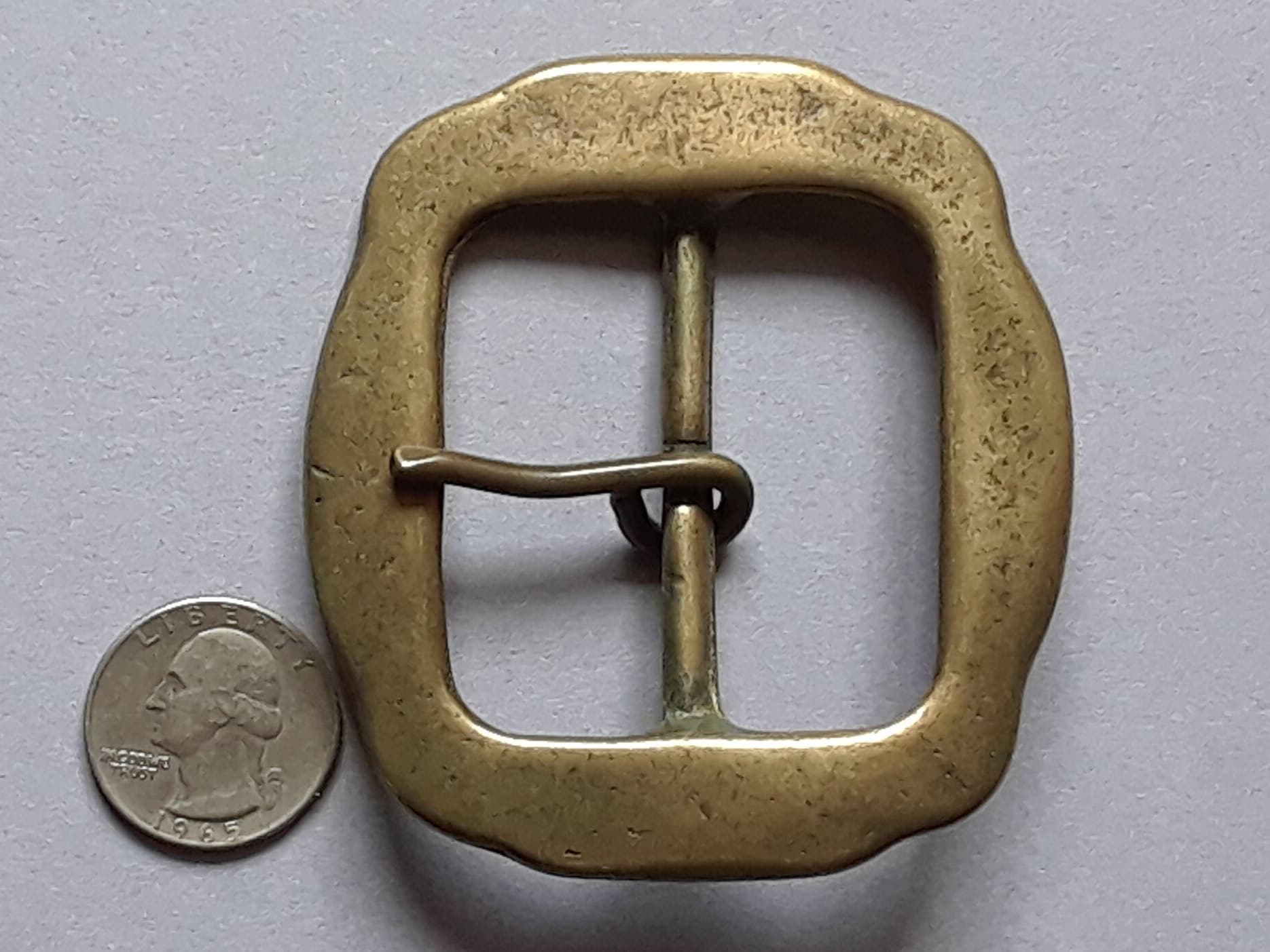 Vintage Fancy Brass Traditional Buckle - Etsy