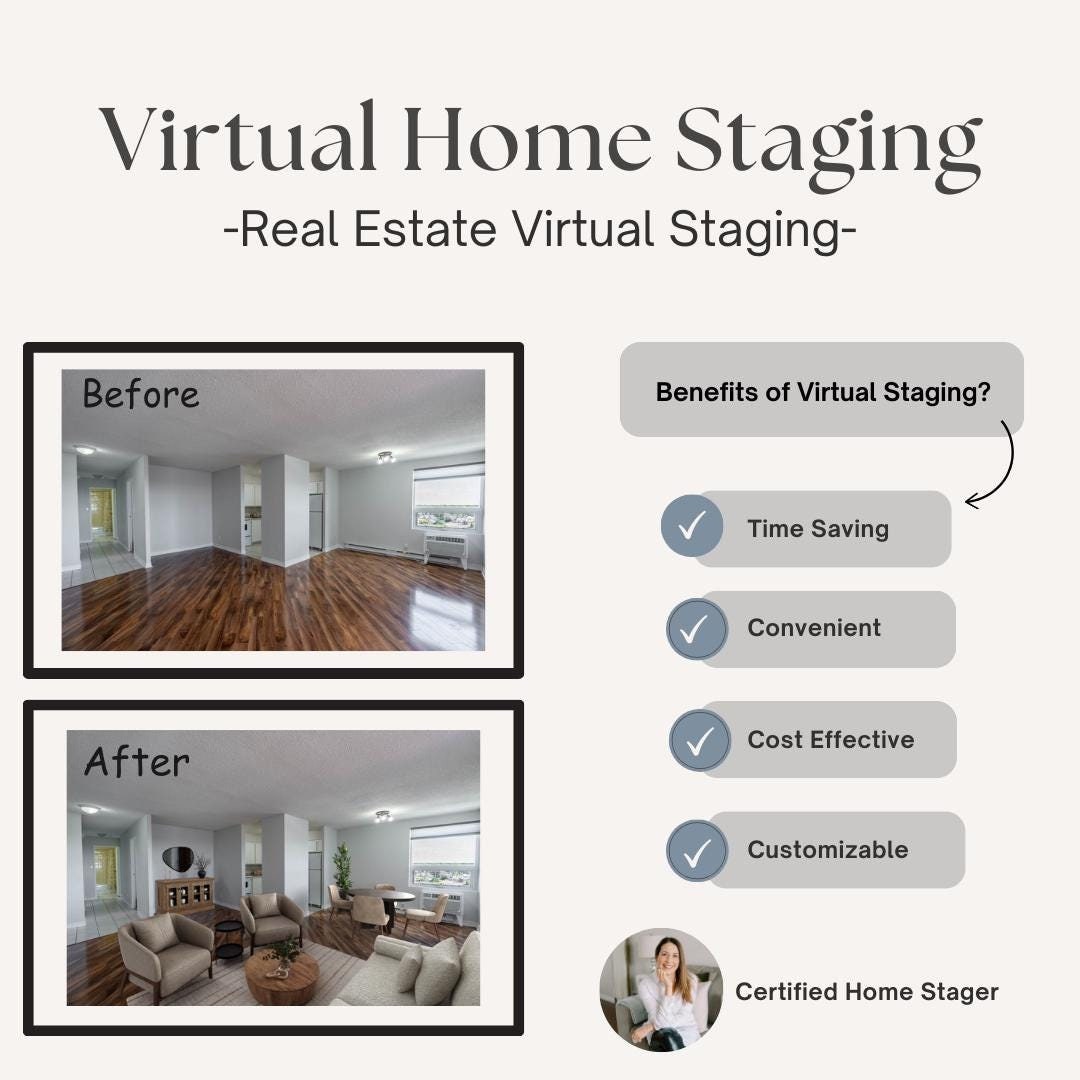 Virtual Home Staging for Real Estate Agents|virtual Staging|property ...