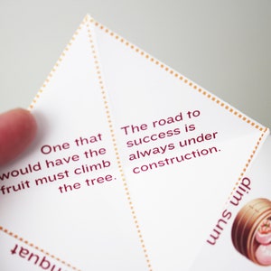 Lunar New Year Cootie Catcher, Chinese New Year Fortune Teller, Fun ...