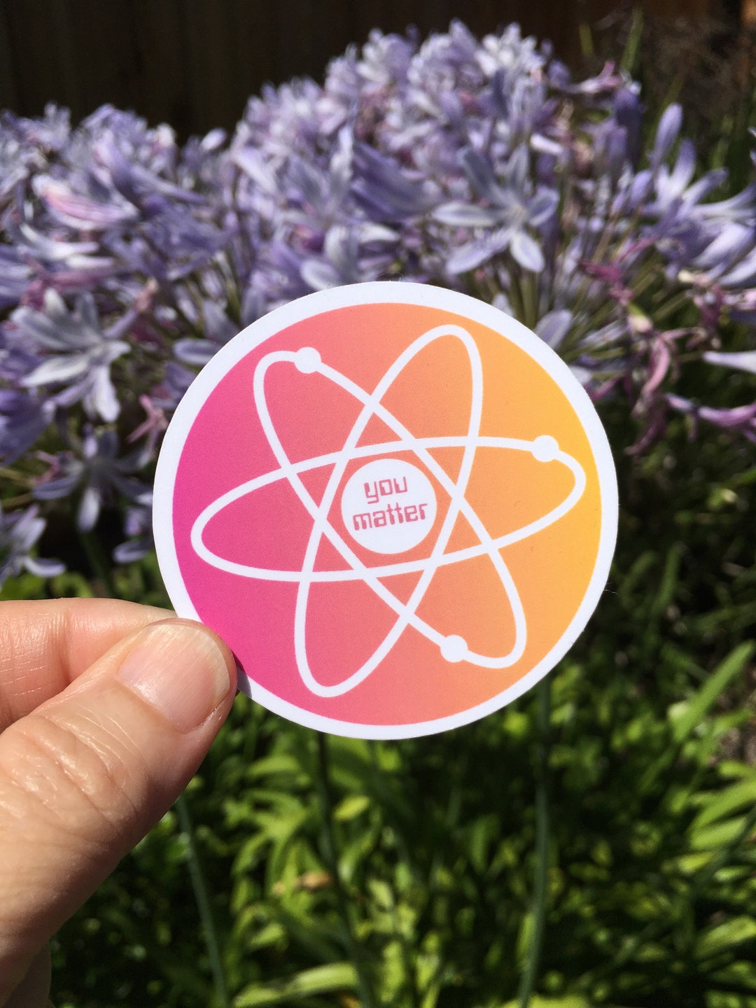 You Matter Science Sticker, Atom, Positive Affirmation, Science Lover ...