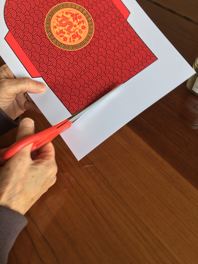 Printable Red Envelopes, Chinese New Year, Lunar 2025, Year of the ...