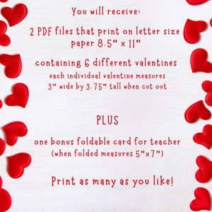 Printable Dog Valentine's Day Cards, Classroom Cards for Kids, Gift ...