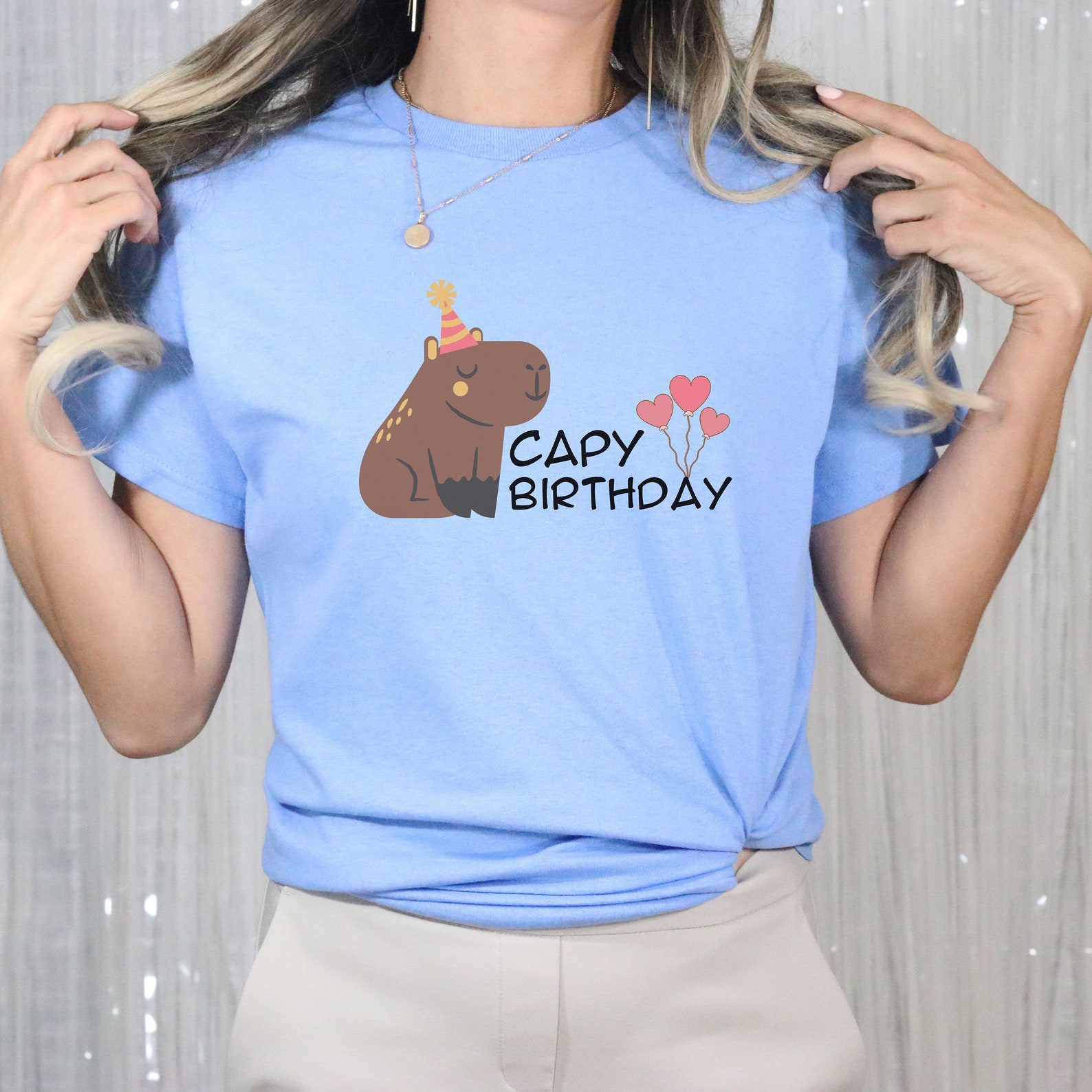 Capy Birthday Shirt, Funny Capybara Shirt, Cute Capybara Shirt ...
