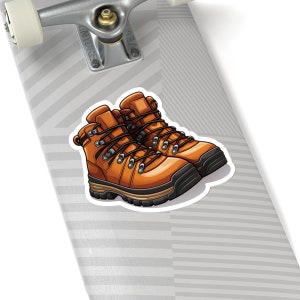 Hiking Boots - Sticker - Etsy