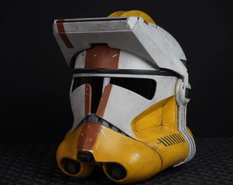 Star Wars Custom Clone Commander Helmet 3D Printed - Etsy