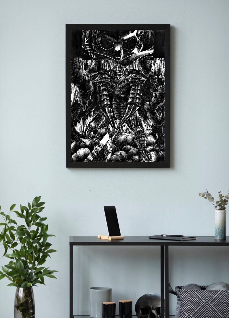 Berserker Armor -berserk - Print Format A3 (42x29.7cm-11.7x16.5in) - Etsy