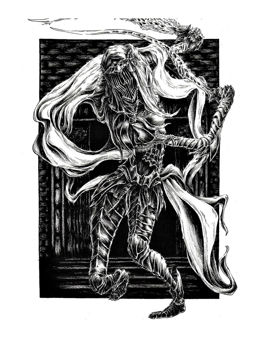 Dancer of the Boreal Valley DSIII Print Format A3 42x29.7cm-11.7x16.5in ...