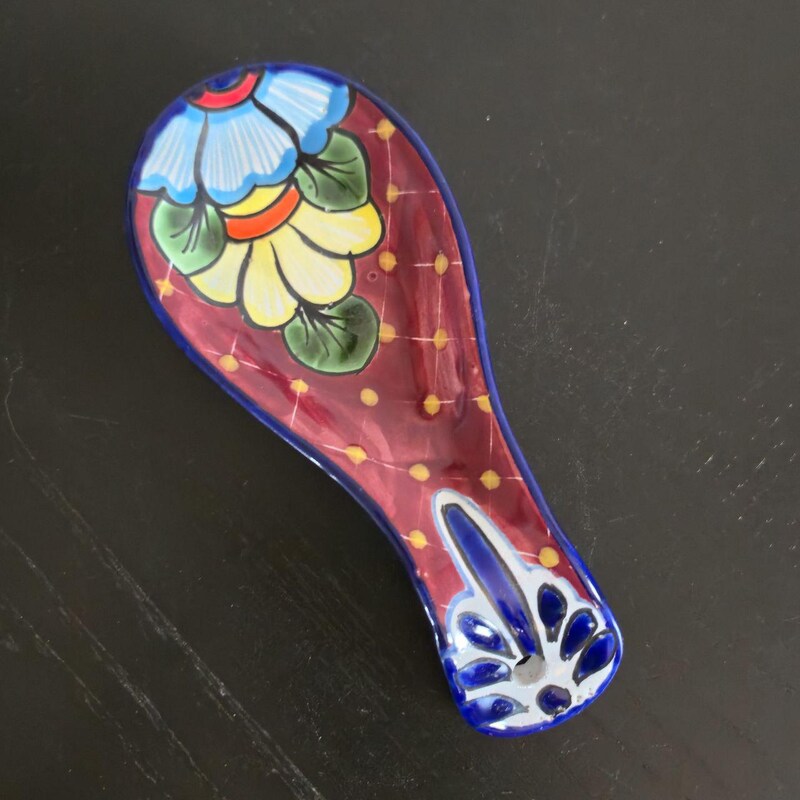 Talavera Spoon Rest - Etsy