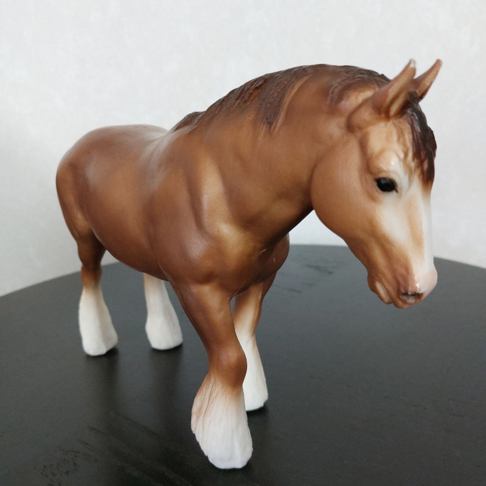 Vintage Breyer Horse TOY 96 Shire Honey Sorrel, Darker Version Mare ...