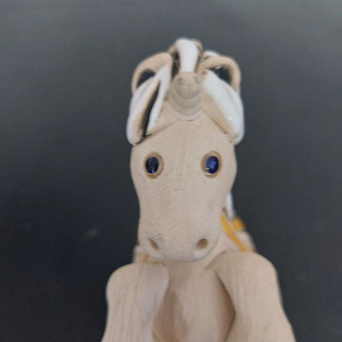 Vintage Artesania Rinconada Unicorn Figurine Art Clay Retired Uruguay ...