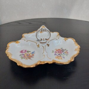 Vintage Reichenbach Porcelain Factory German Democratic Republic Floral ...