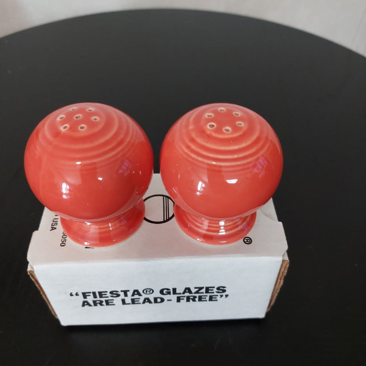 Vintage CHOICE of Seamist OR Persimmon Fiesta Salt and Pepper Shaker ...