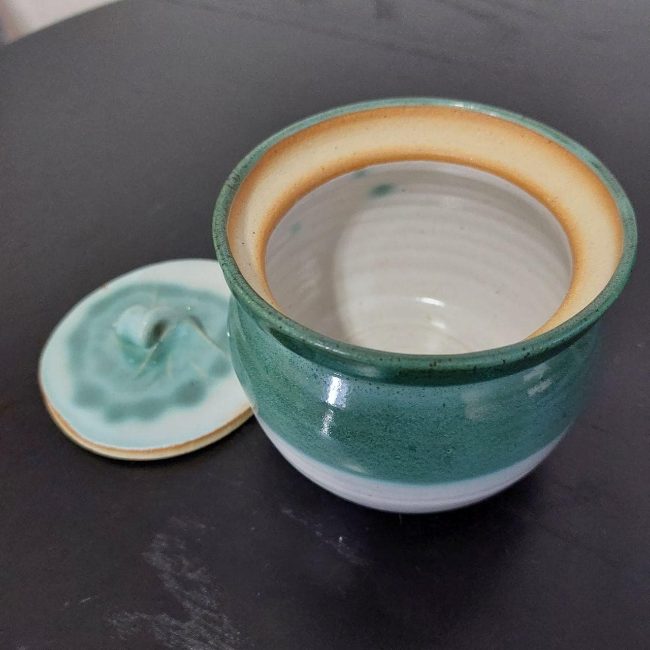 Bruce Nyeste Stoneware Honey Pot: 2 Colors Available, Canadian Studio ...