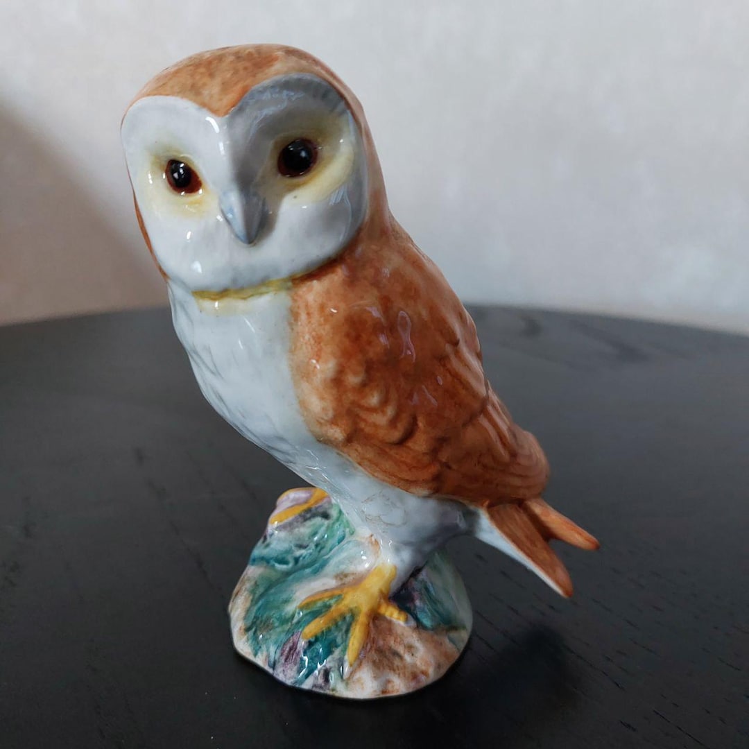 Vintage Porcelain Beswick Owl 2026, Barn Owls, Beswick Pottery ...