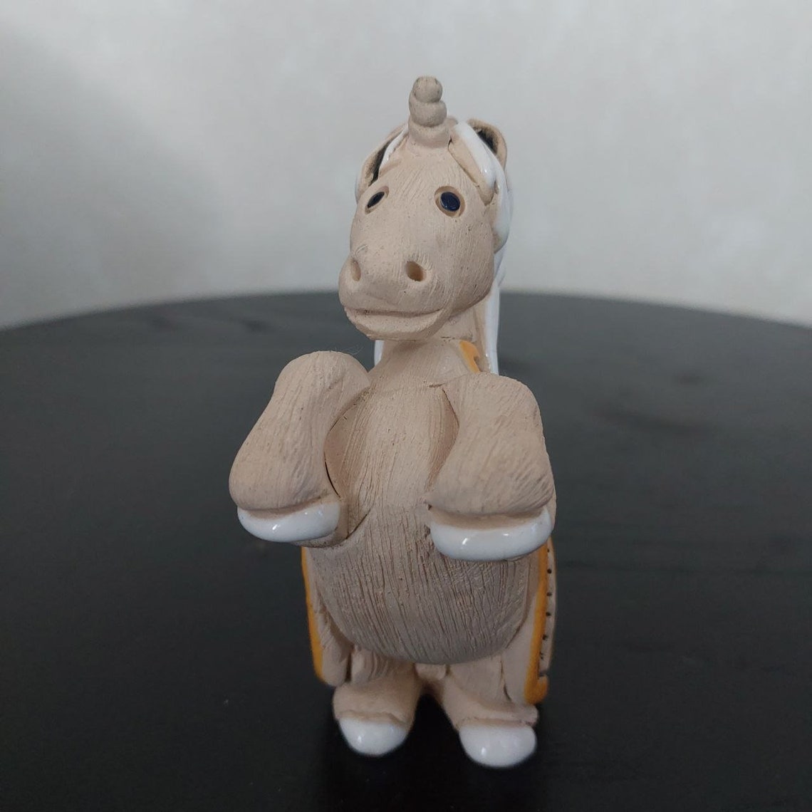 Vintage Artesania Rinconada Unicorn Figurine Art Clay Retired Uruguay ...