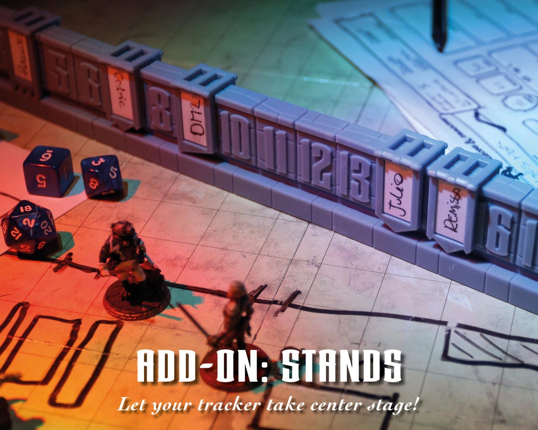 Add-on: Tracker Stands for Initiative Tracker | Dnd Gift | Dungeons ...