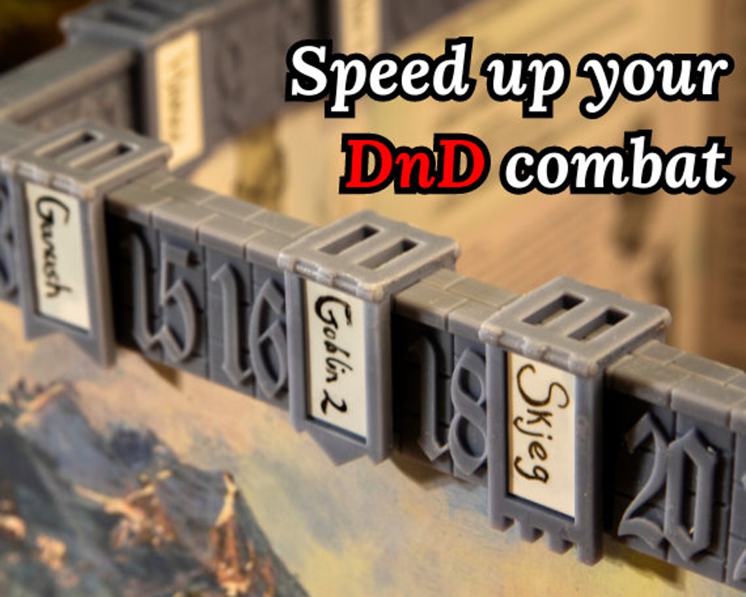 Initiative Tracker for DM Screen Dnd Gift Dungeons Dragons 5E ...