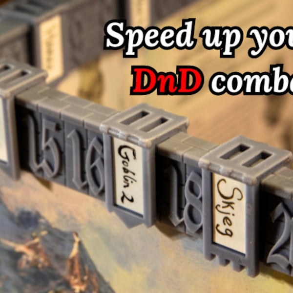 Dnd Initiative Tracker Screen - Etsy