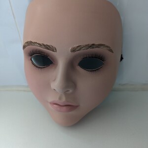 M3gan Halloween Cosplay Mask - Etsy