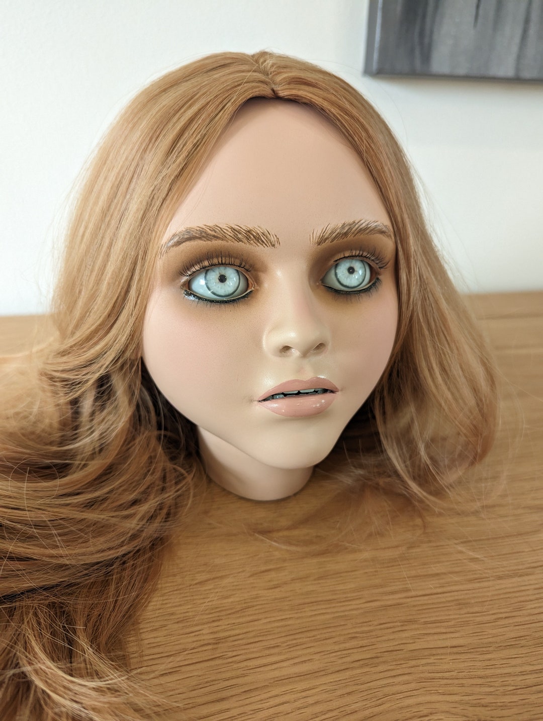 M3gan (megan) Life Size Replica Open Mouth **HEAD ONLY** - Etsy