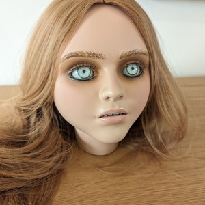M3gan (megan) Life Size Replica Open Mouth **HEAD ONLY** - Etsy