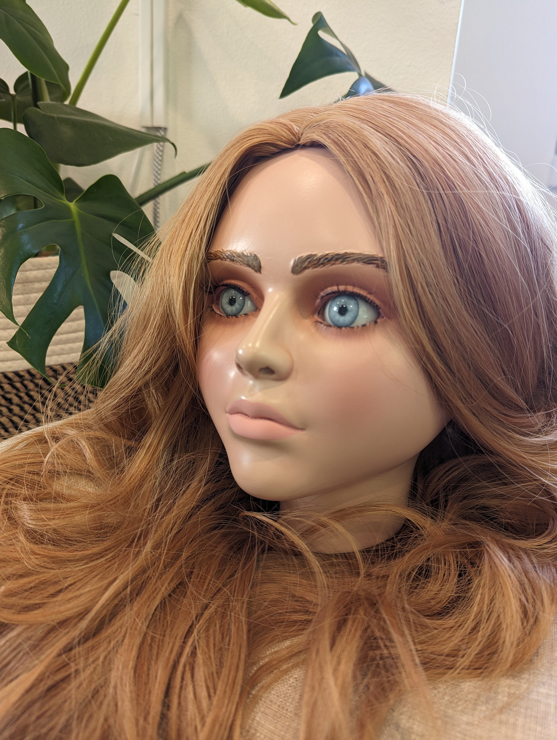 M3gan Megan Life Size Replica Head Only Etsy Uk
