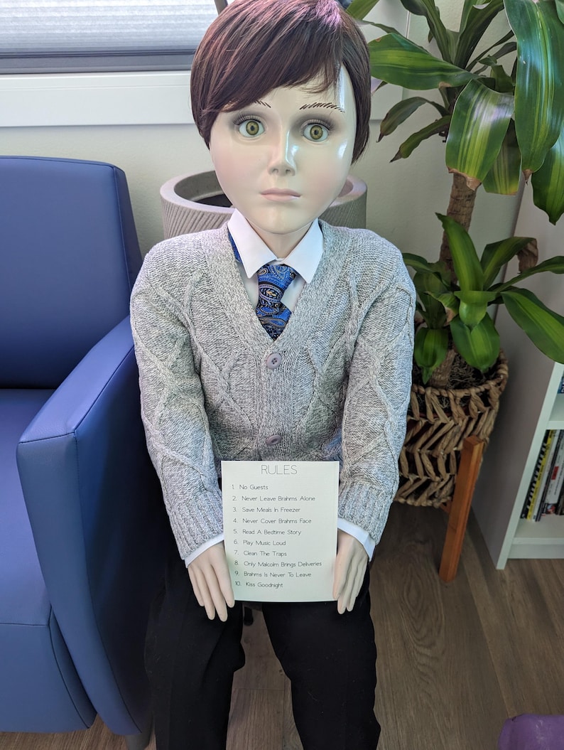 The Boy Brahms Life Size Replica Rag/plush Doll - Etsy