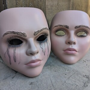 M3gan Halloween Cosplay Mask - Etsy