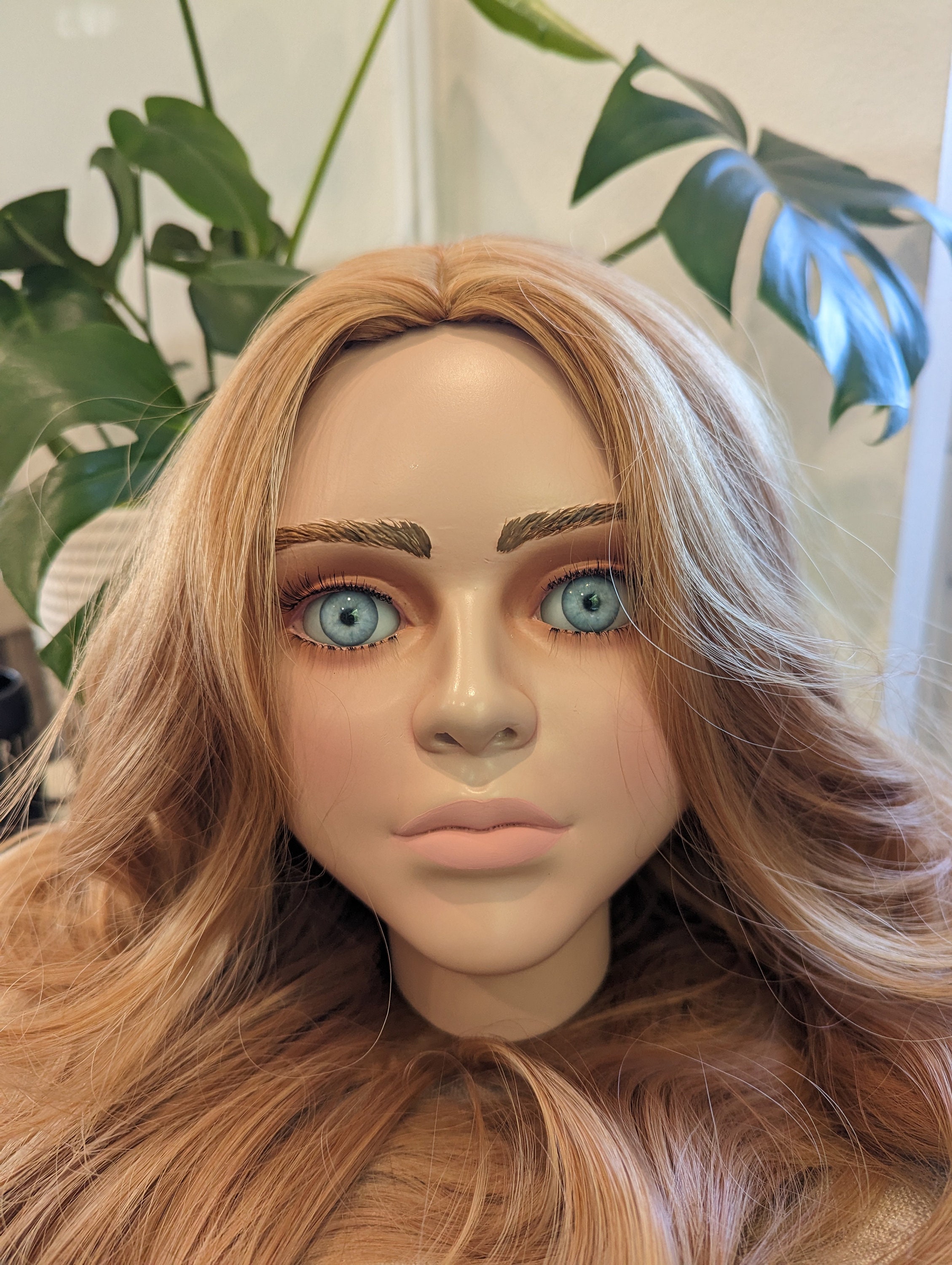M3gan Megan Life Size Replica Head Only Etsy Uk
