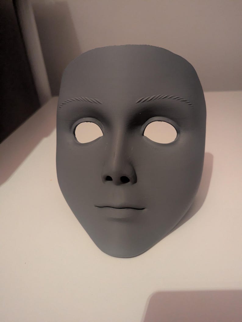 The Boy Brahms Halloween Cosplay Mask - 3D Print Only - Etsy