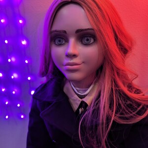 Smirk M3gan megan Life Size Replica Stuffed Doll - Etsy Canada